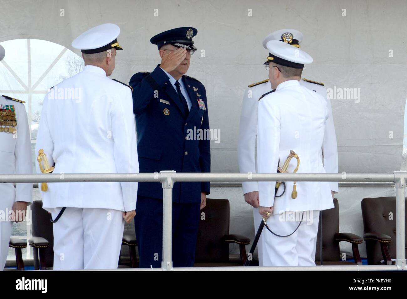 NORFOLK, Va. (Aug. 3, 2018) Vice Adm. Joseph E. Tofalo, the outgoing ...