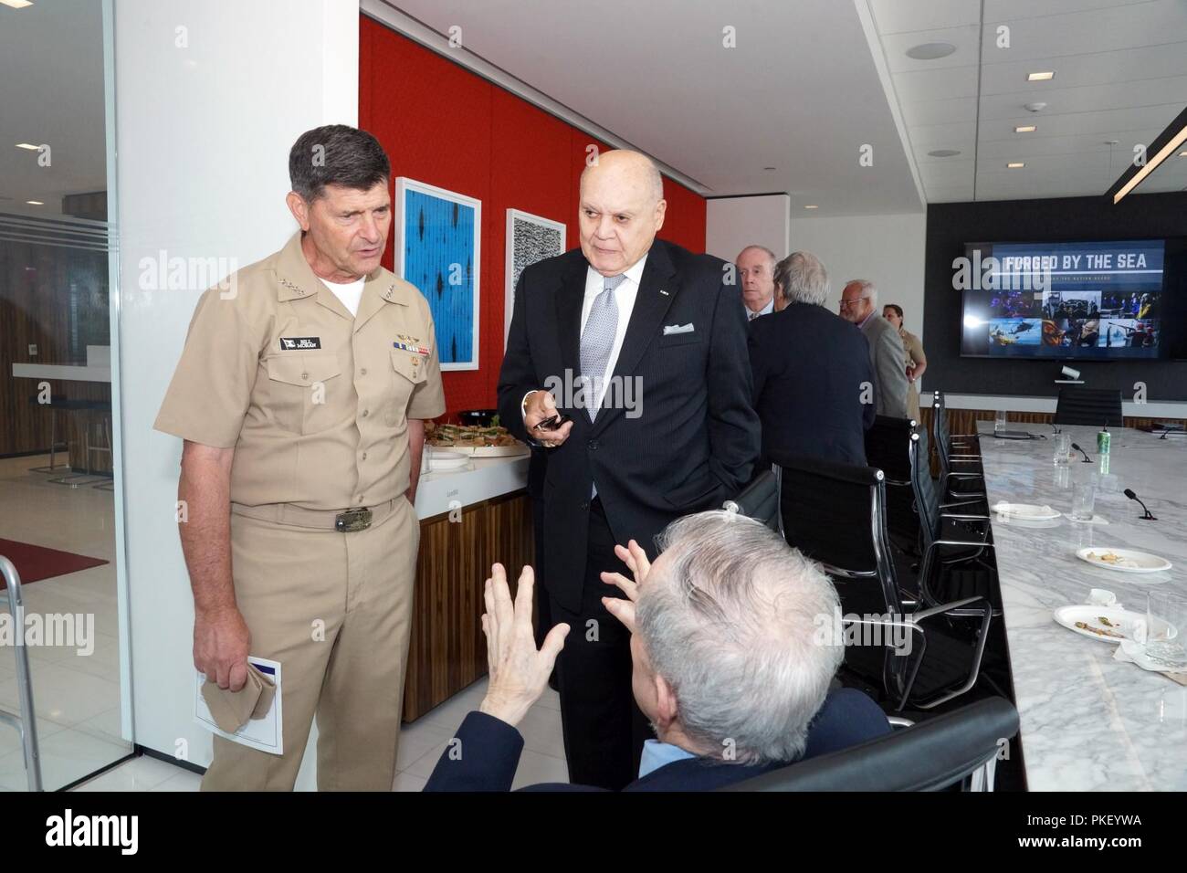 CHICAGO (Aug. 1, 2018) Adm. Bill Moran, Vice Chief of Naval Operations ...