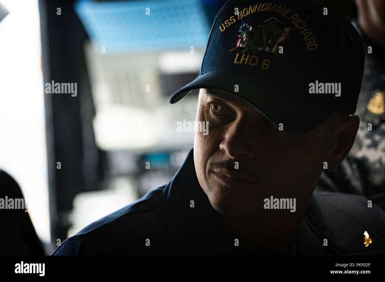 PEARL HARBOR, Hawaii (July 31, 2018) Chief Warrant Officer Felipe Serna ...