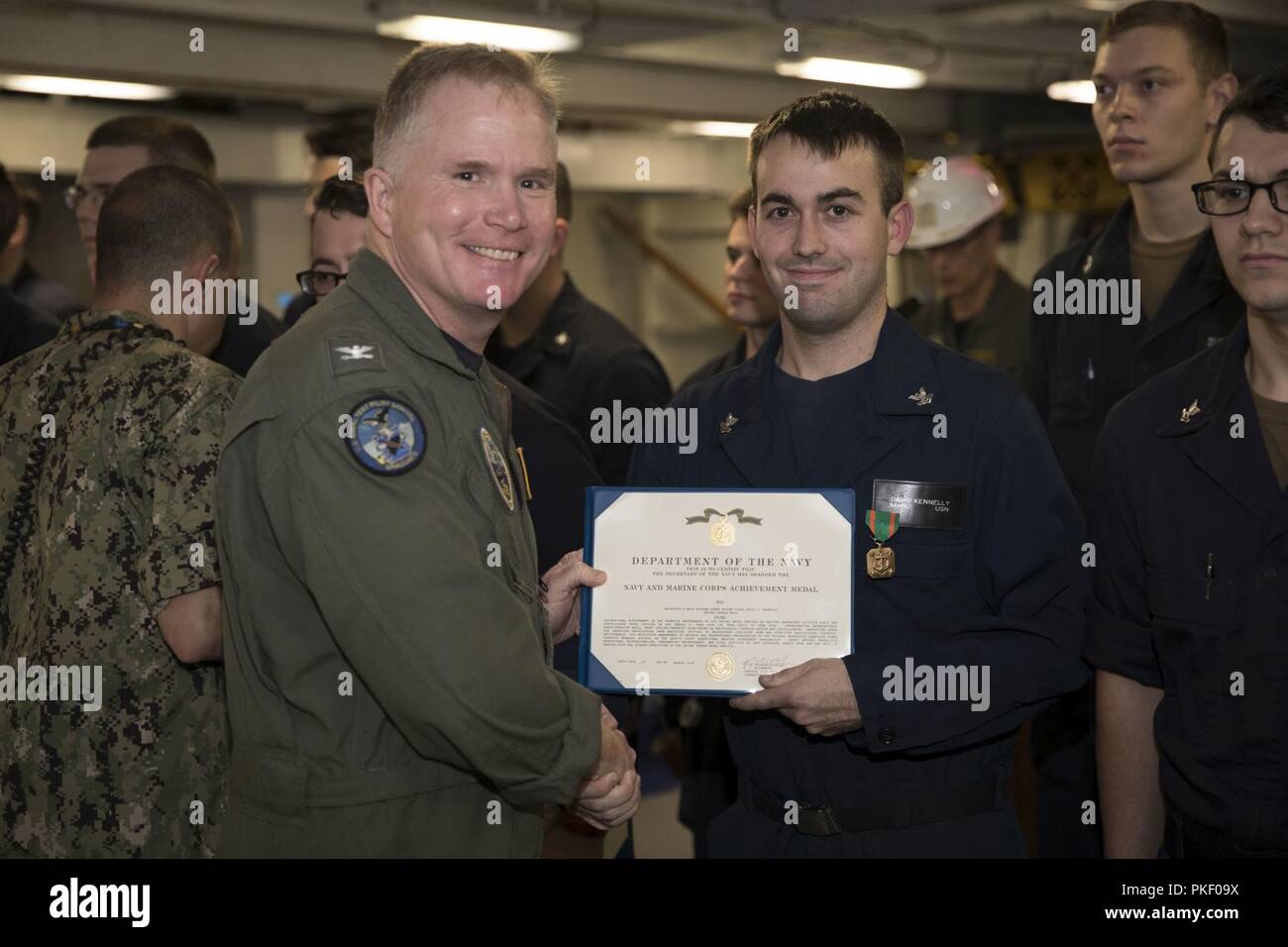 NEWPORT NEWS, Va. (Aug. 3, 2018) Machinist’s Mate (Nuclear) 2nd Class ...