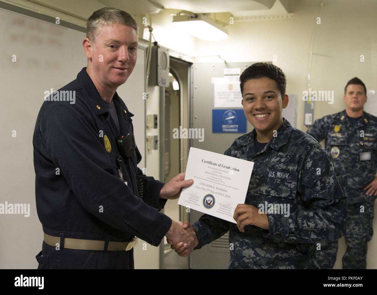 NEWPORT NEWS, Va. (Aug. 3, 2018) Culinary Specialist Seaman Marissa ...