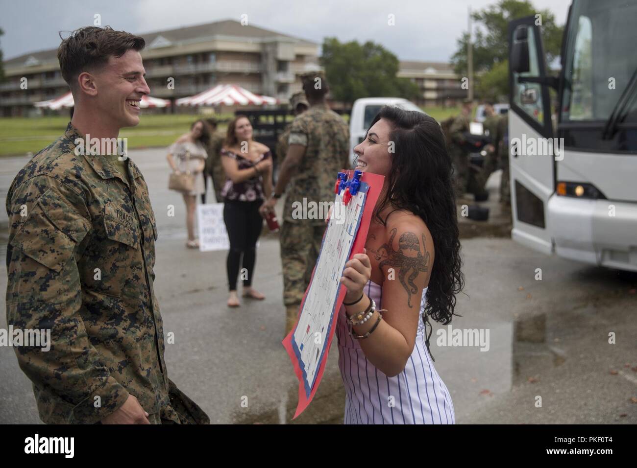Camp Lejeune Sign High Resolution Stock Photography and Images - Alamy