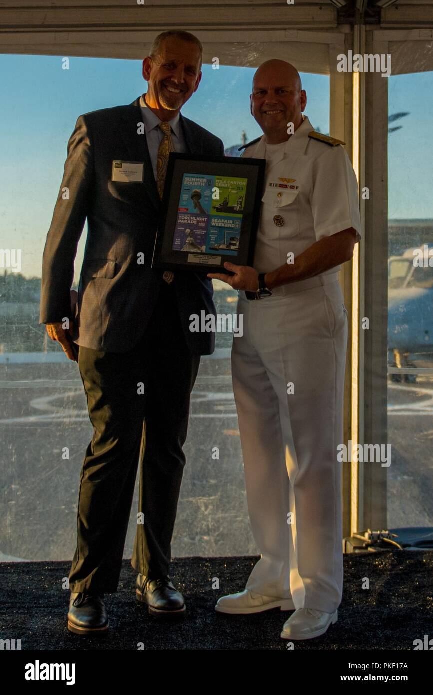 SEATTLE (August 4, 2018) Vice Adm. John D. Alexander, commander, U.S ...