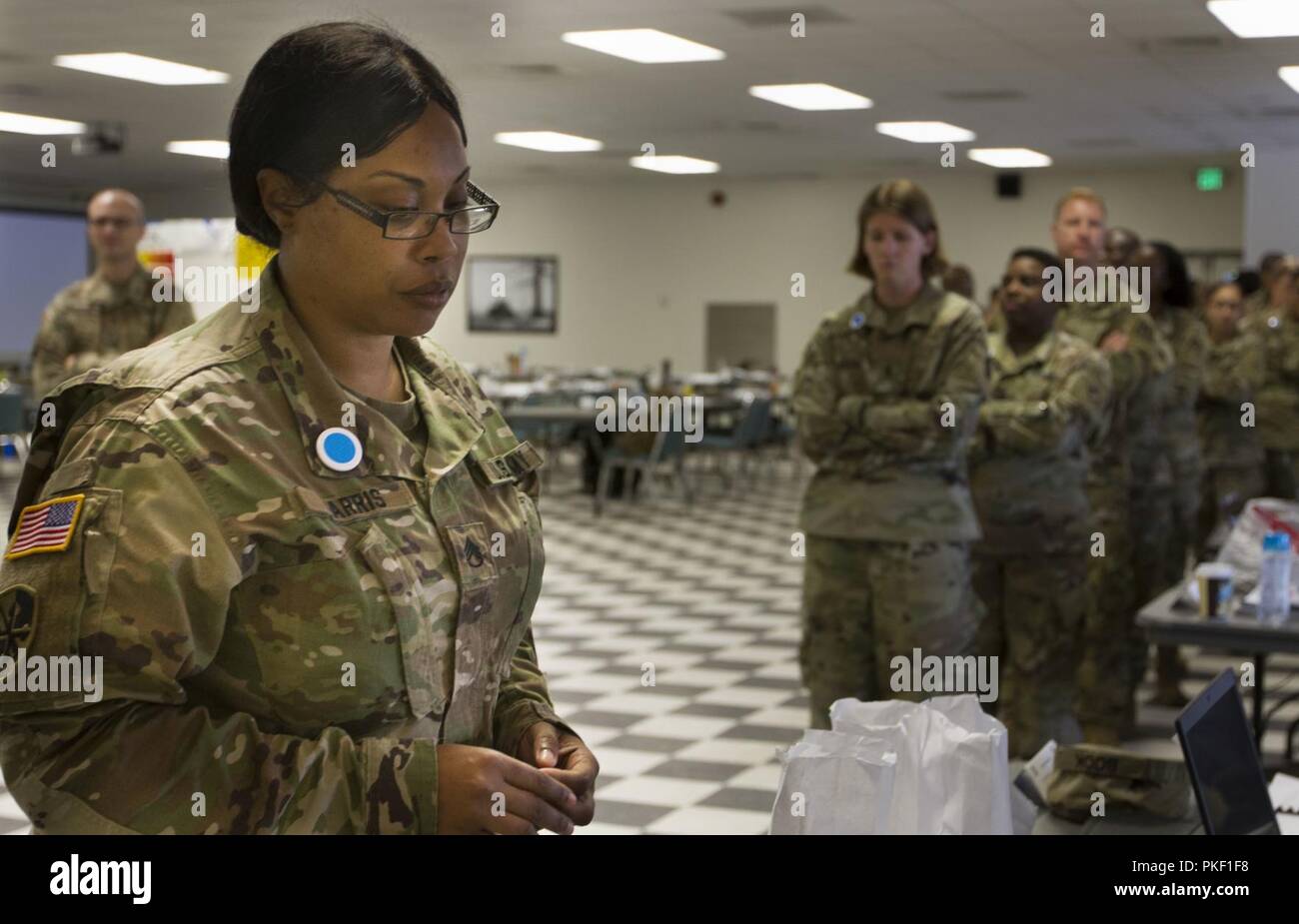 Staff Sgt. Ivory Harris, of the 392nd Expeditionary Signal Battalion ...