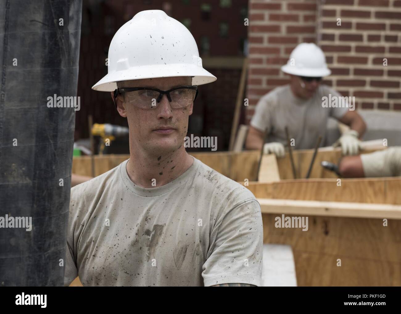 Staff Sgt. Ryan French, a structures technician with the 124th Civil ...