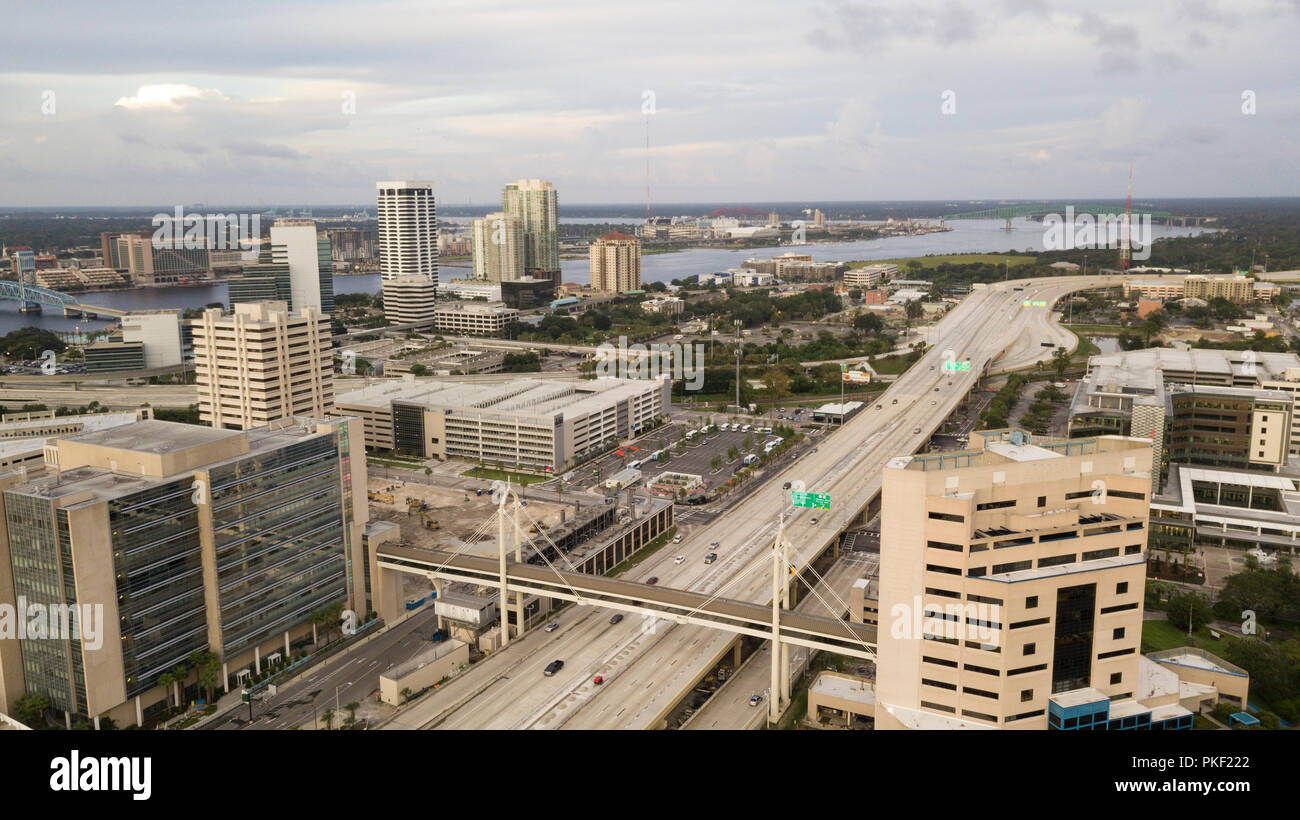 Aerial jacksonville hi-res stock photography and images - Alamy