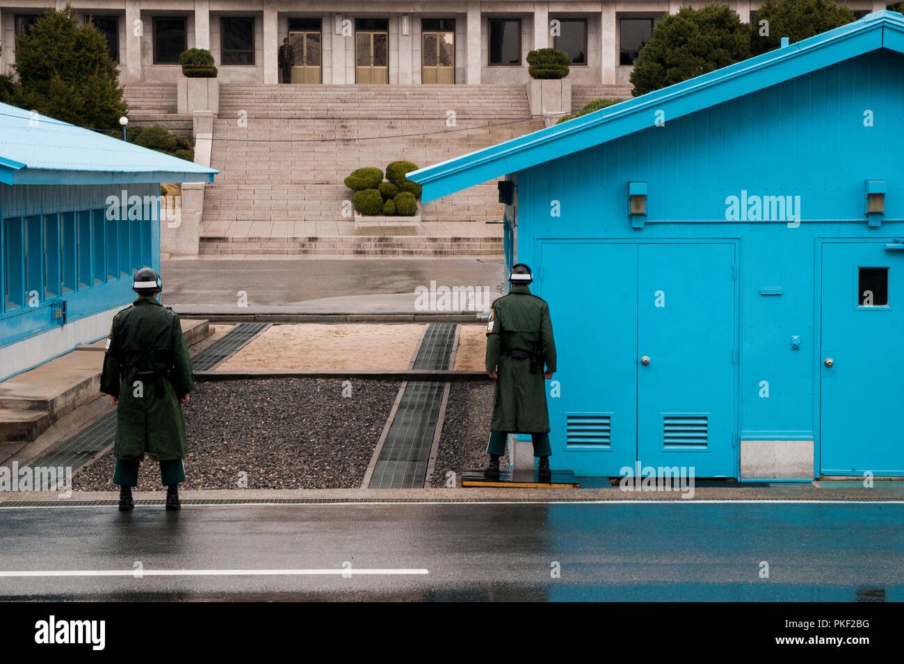 North korea south korea unification hi-res stock photography and images ...