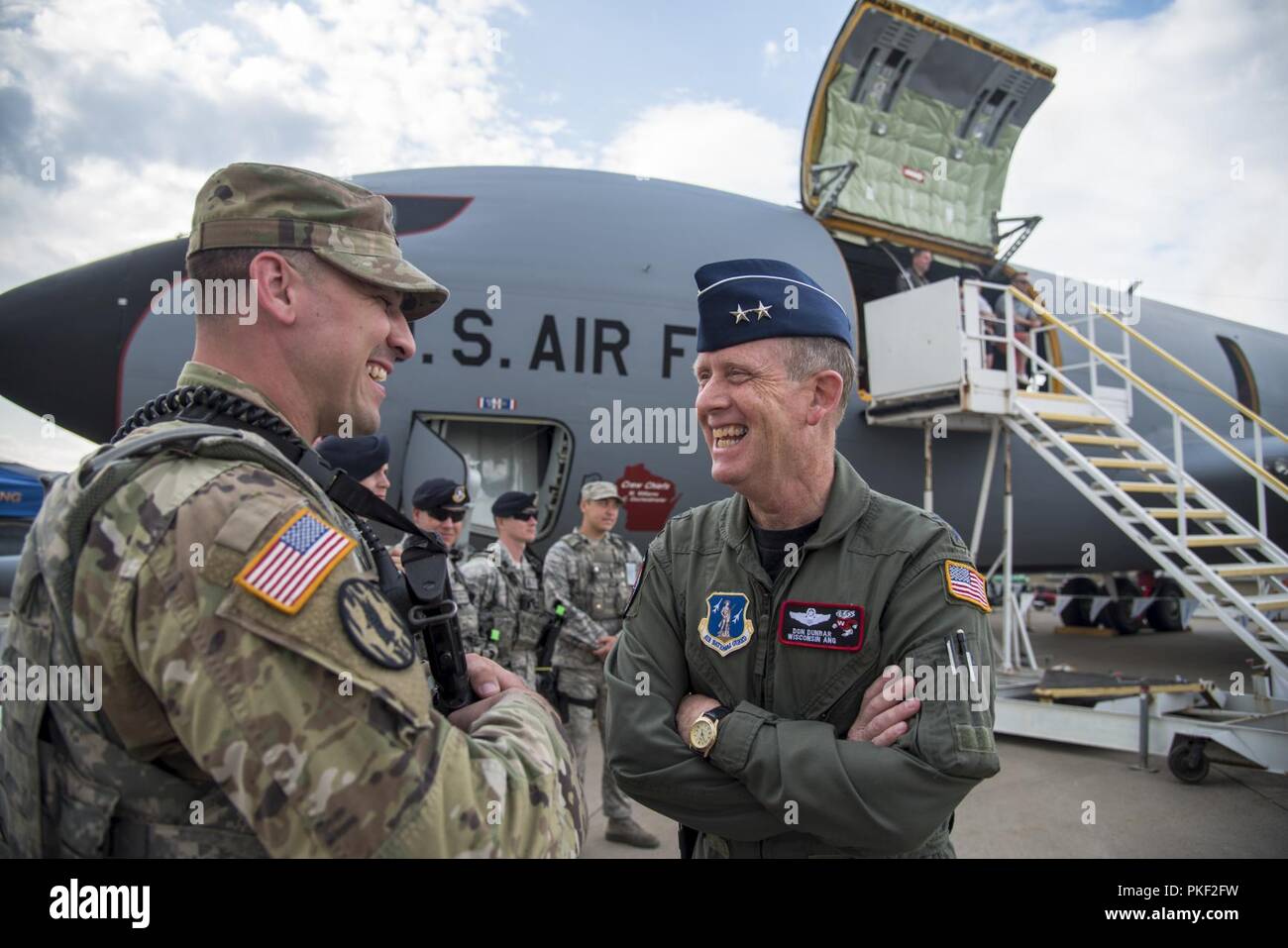 U.S. Air Force Maj. Gen. Donald Dunbar, the adjutant general for ...