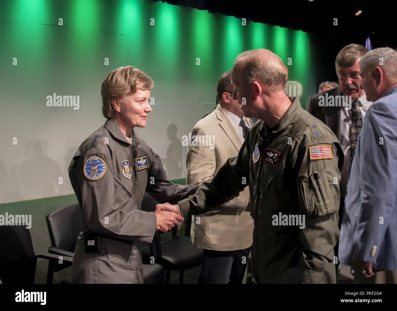 U.S. Air Force Lt. Gen. Maryanne Miller, the chief of Air Force Reserve and commander of Air ...