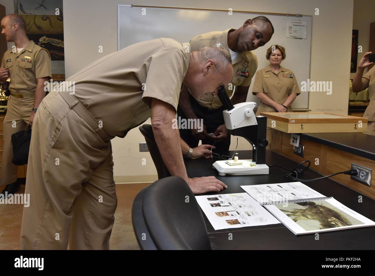 SAN ANTONIO (August 2, 2018) Vice Adm. Forrest Faison, Navy surgeon ...