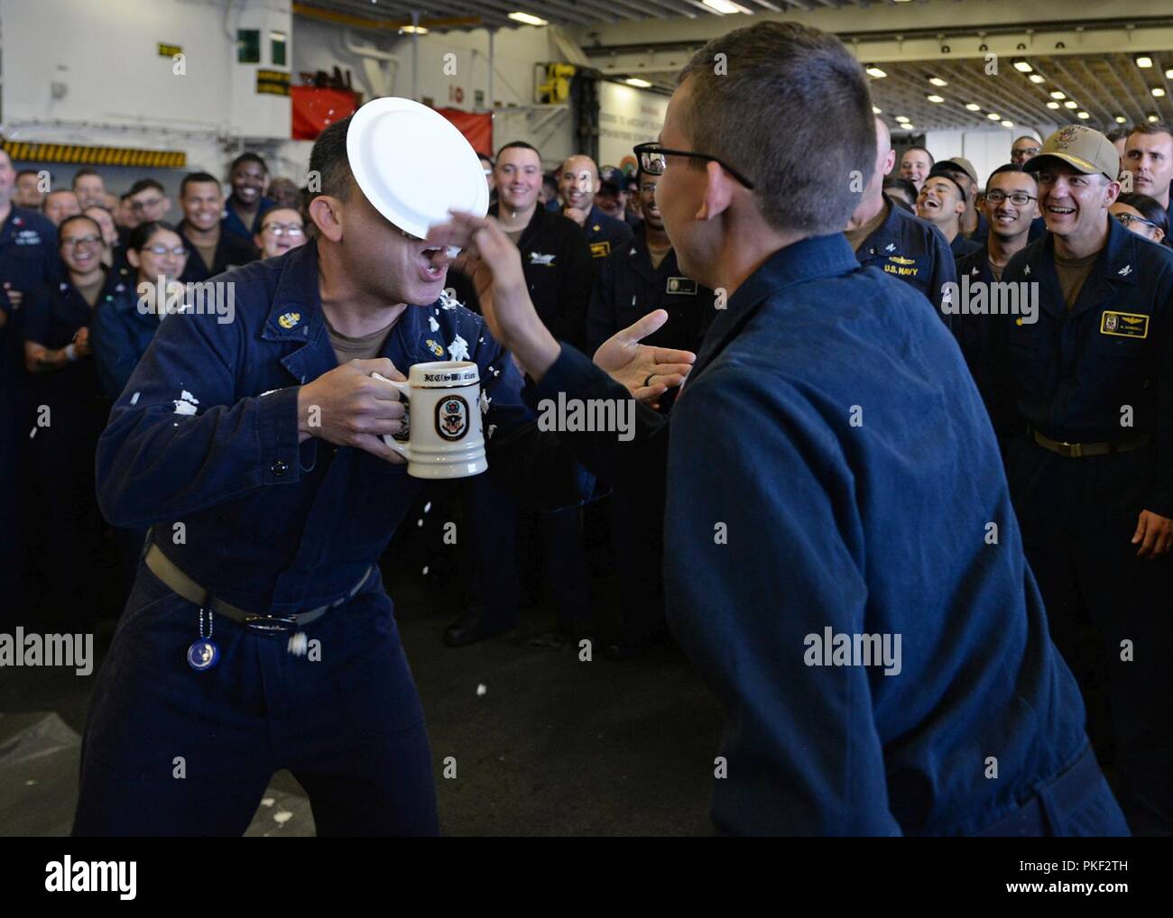 OCEAN (Aug. 2, 2018) Chief Interior Communications Electrician John ...