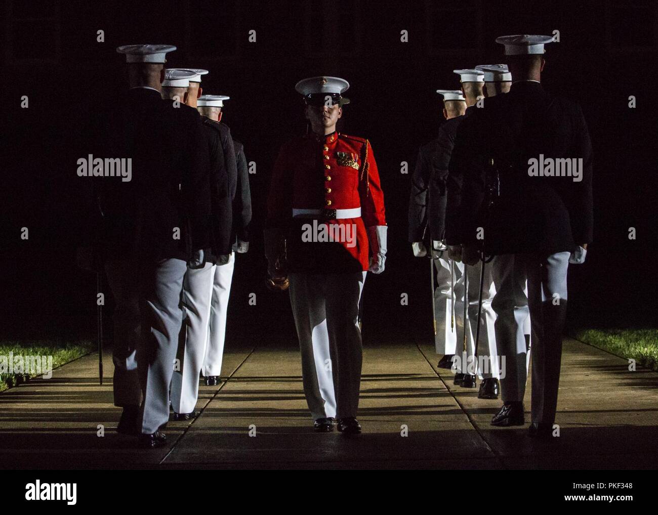 Staff Sgt. Codie Williams, ceremonial bugler, “The Commandant’s Own,” U ...