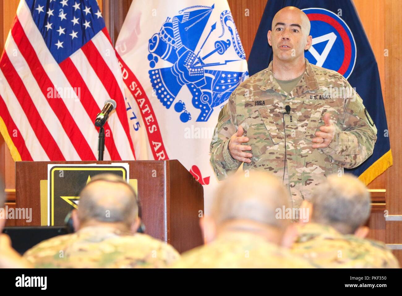 Chief Warrant Officer 4 Jeffrey Issa, targeting officer, 65th Field ...