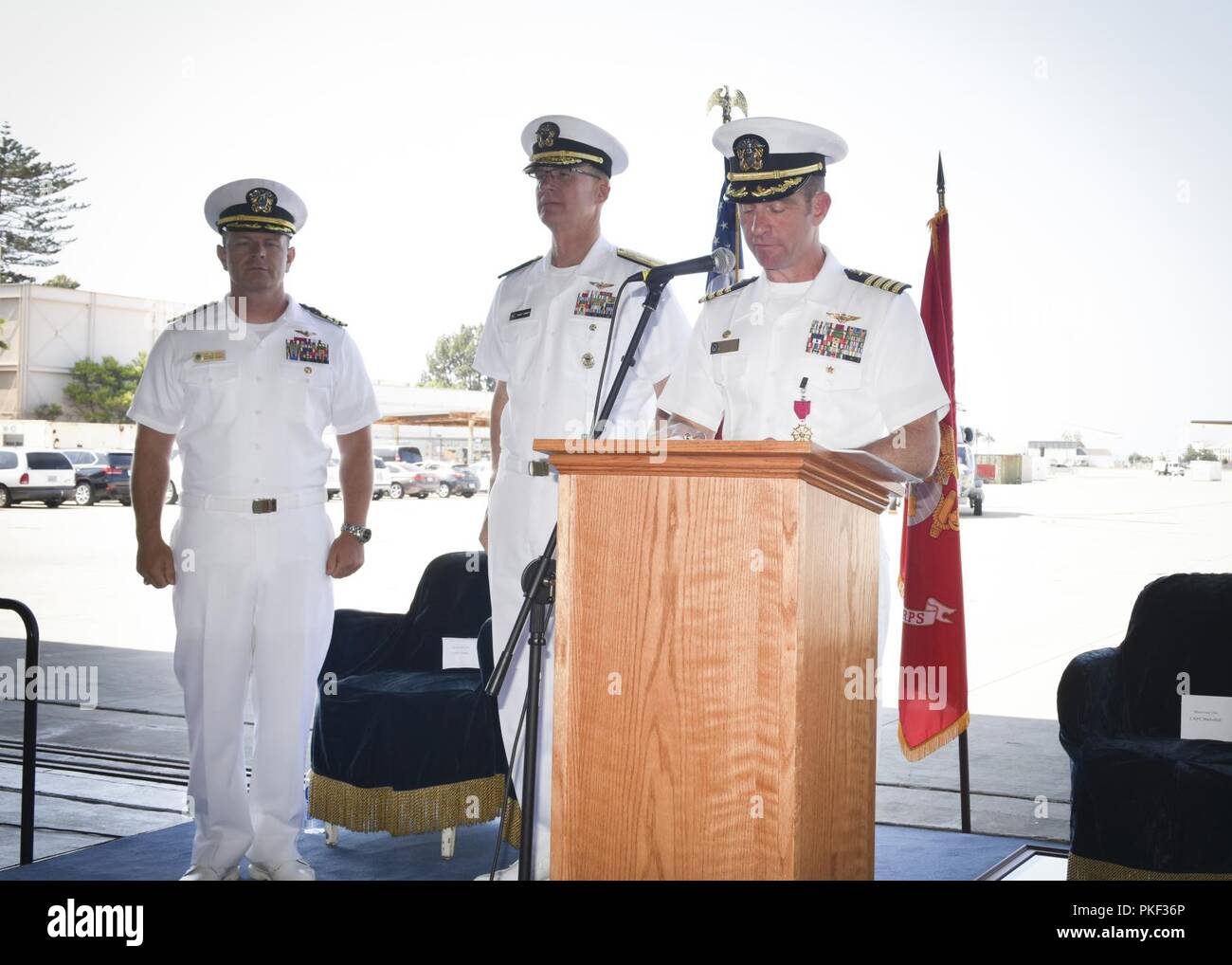 Capt. Timothy J. Slentz relieved Capt. Scott T. Mulvehill as the ...