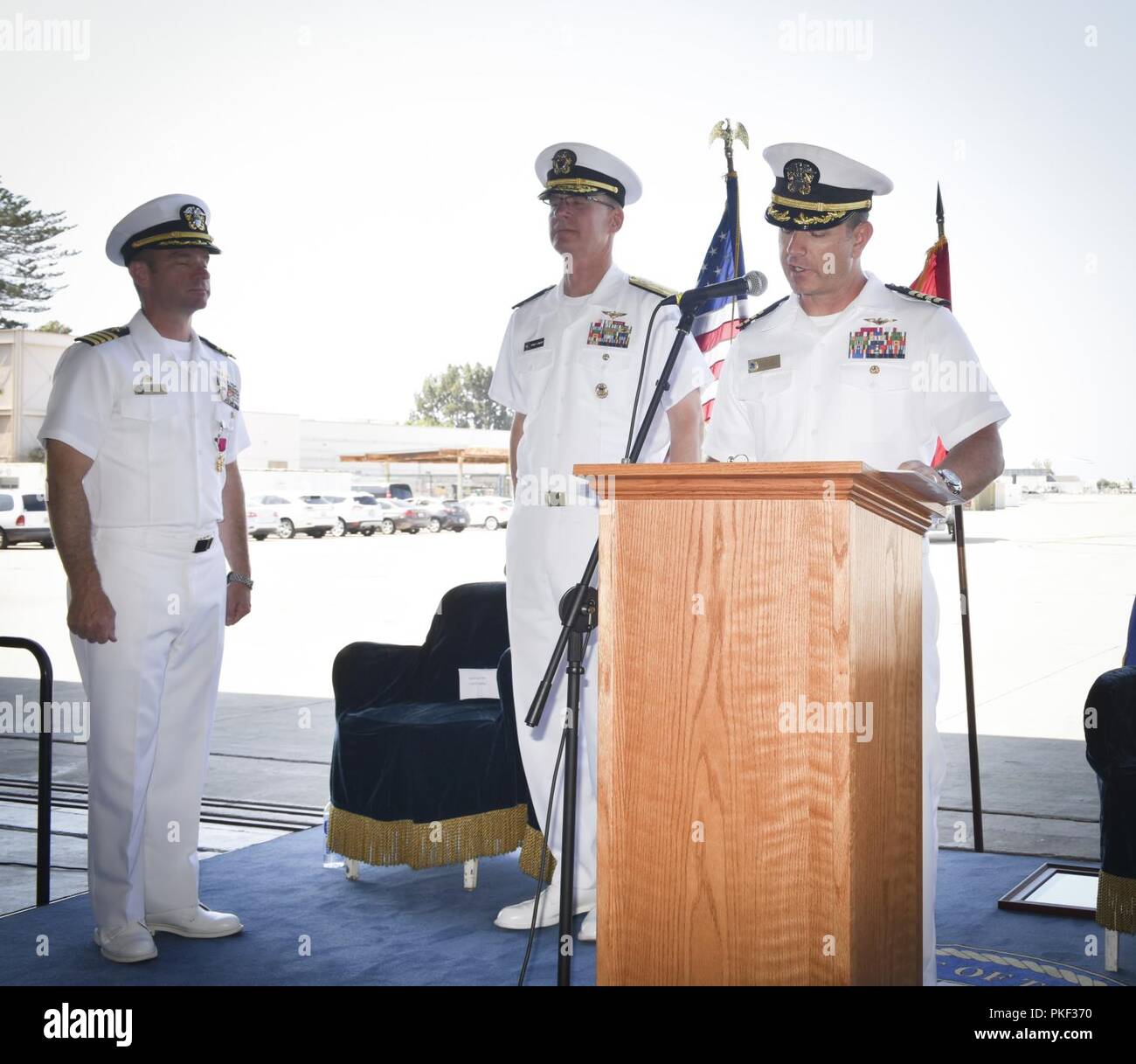 Capt. Timothy J. Slentz relieved Capt. Scott T. Mulvehill as the ...