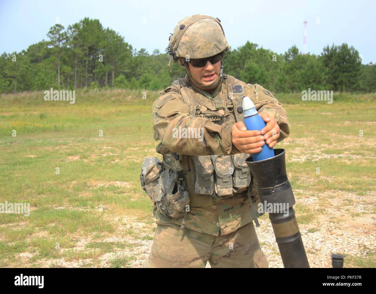 The 33rd IBCT, Illinois National Guard, participates in training at the ...