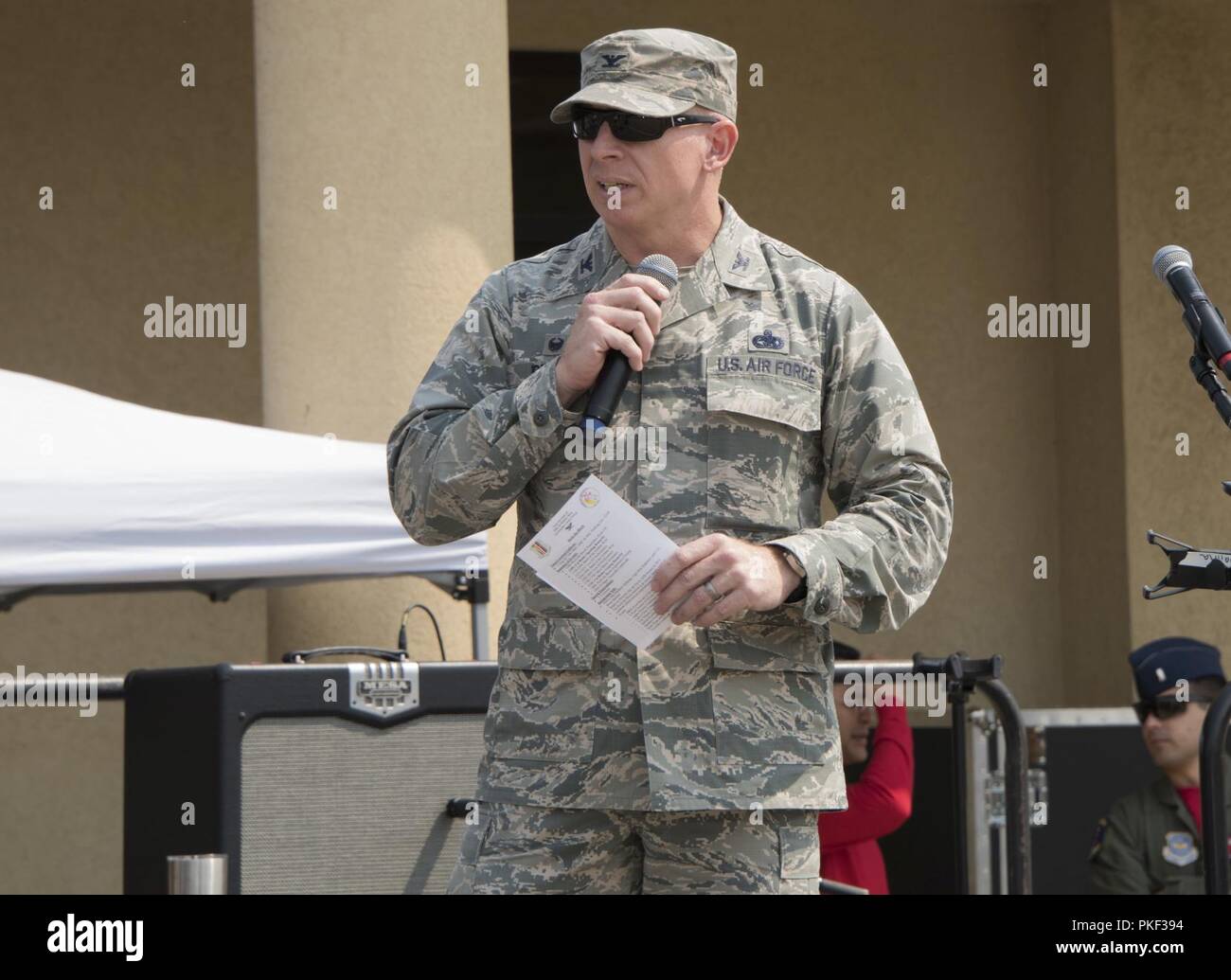 U.S. Air Force Col. Victor Beeler, commander for the 60th Mission ...