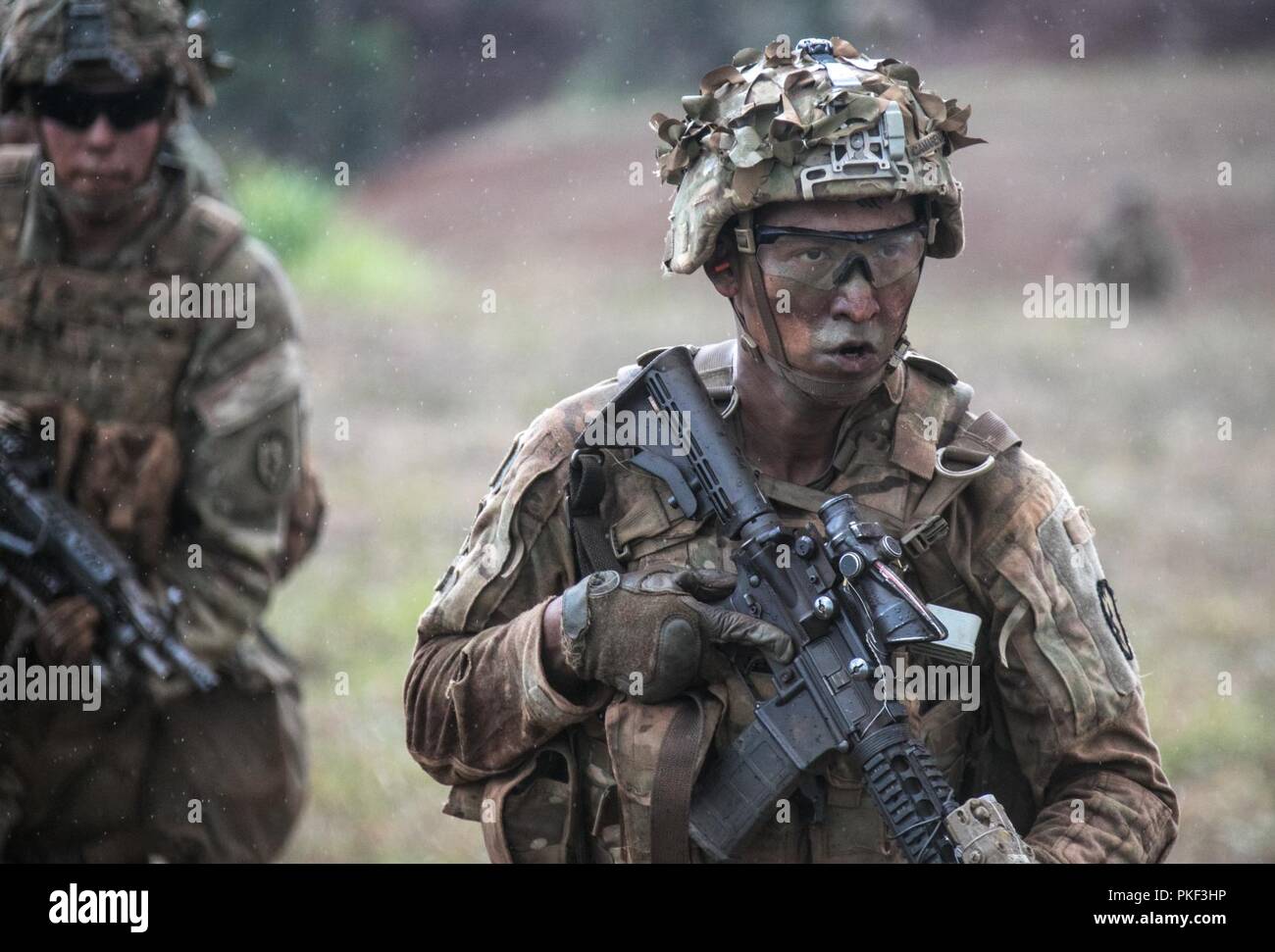 1 27 infantry battalion wolfhounds hi-res stock photography and images ...