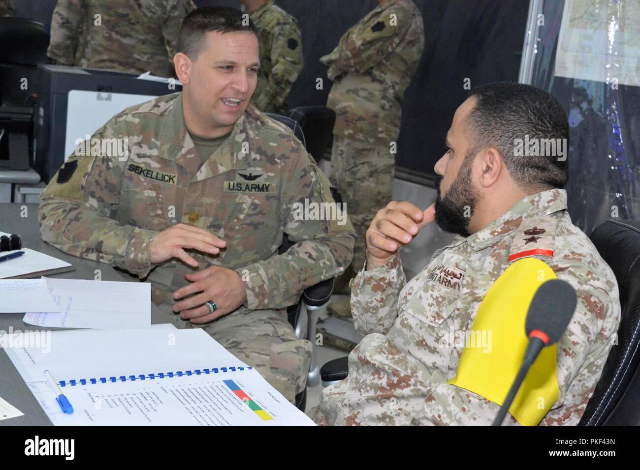 KUWAIT CITY, Kuwait - Soldiers of Task Force Spartan partner with their ...