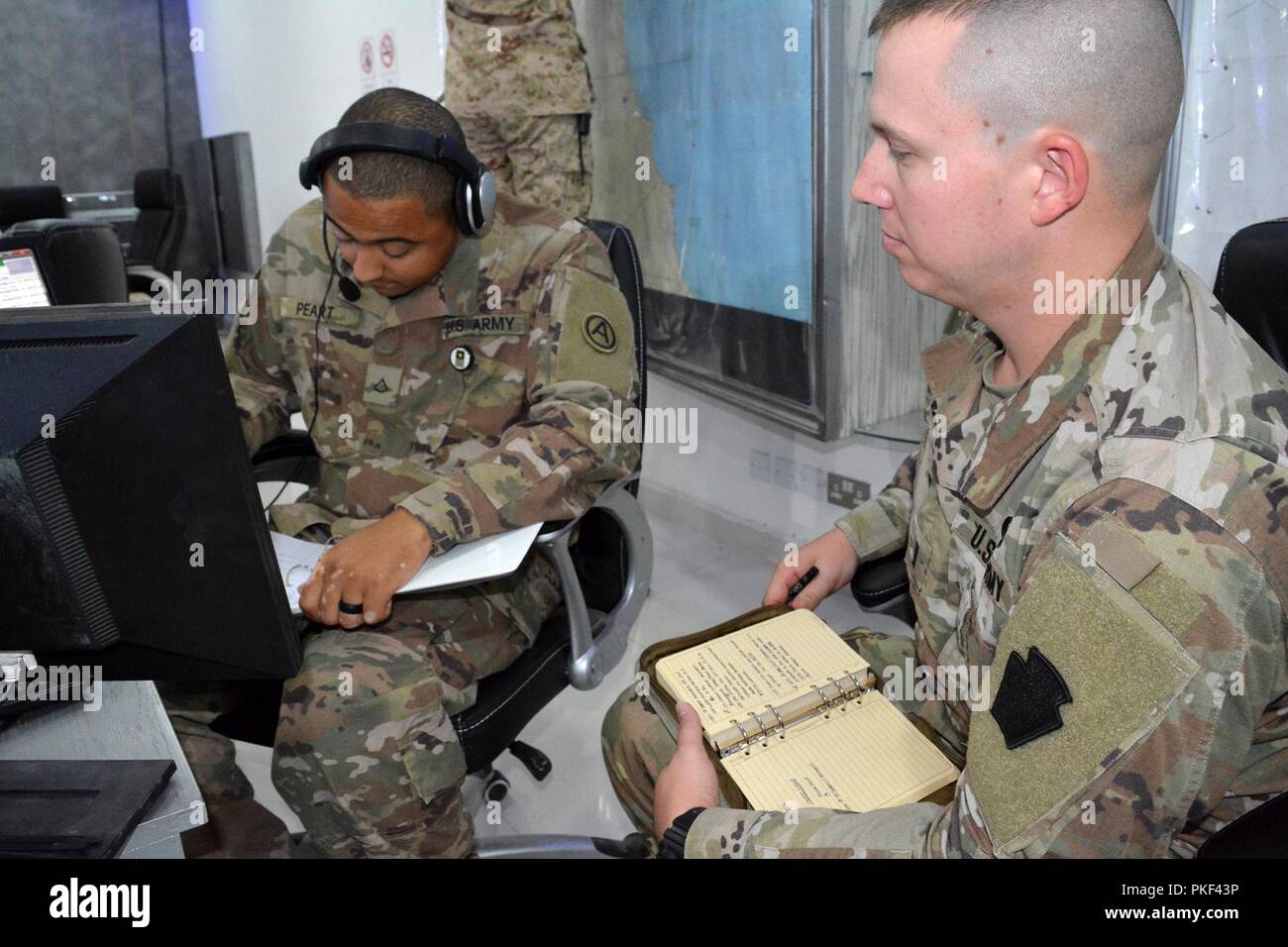 KUWAIT CITY, Kuwait - Soldiers of Task Force Spartan partner with their ...