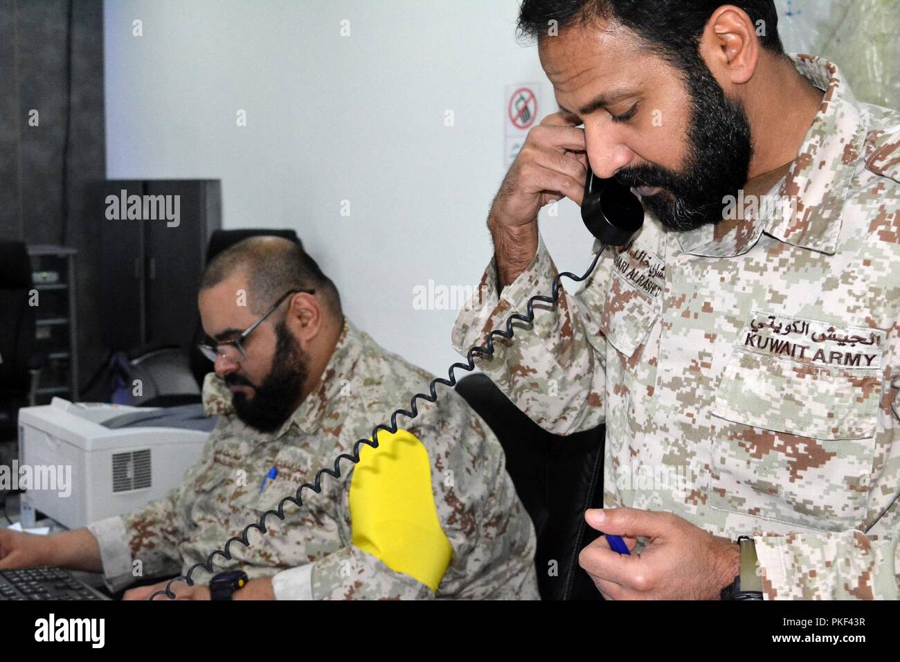 KUWAIT CITY, Kuwait - Soldiers of Task Force Spartan partner with their ...