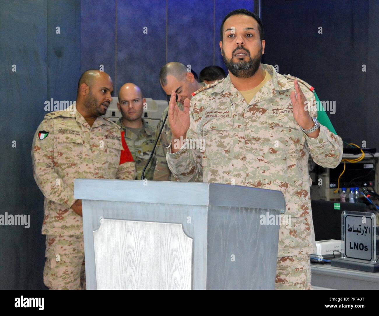 KUWAIT CITY, Kuwait - Soldiers of Task Force Spartan partner with their ...