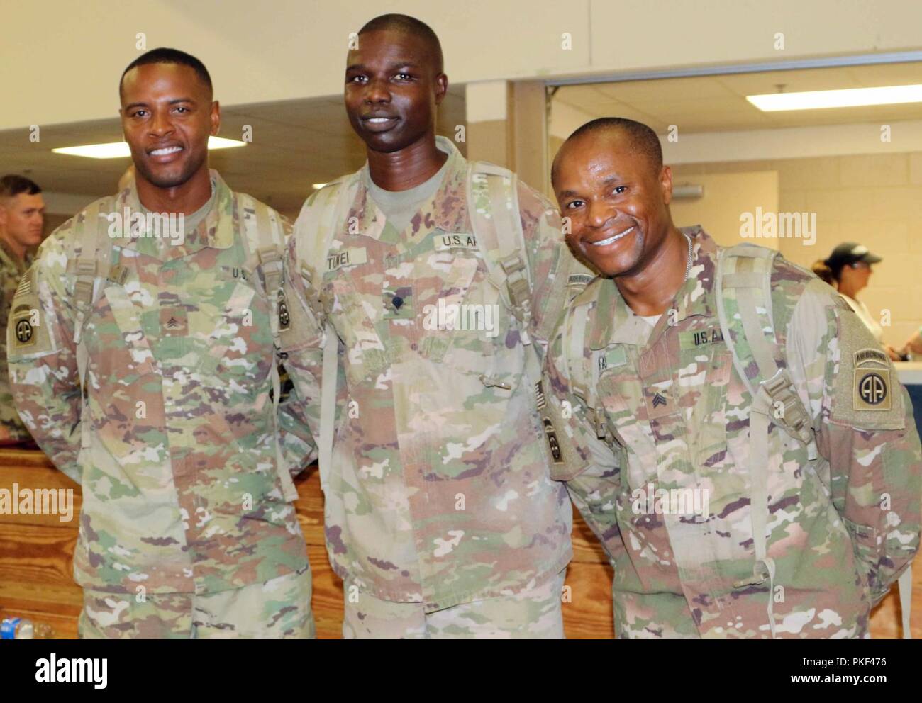 Redeployed Paratroopers of the 249th Composite Supply Company, 189th ...