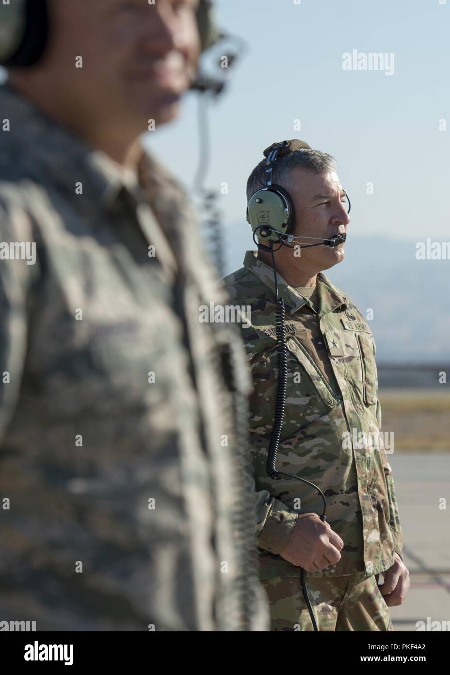 Brig. Gen. Michael J. Garshak, the adjutant general of Idaho and ...