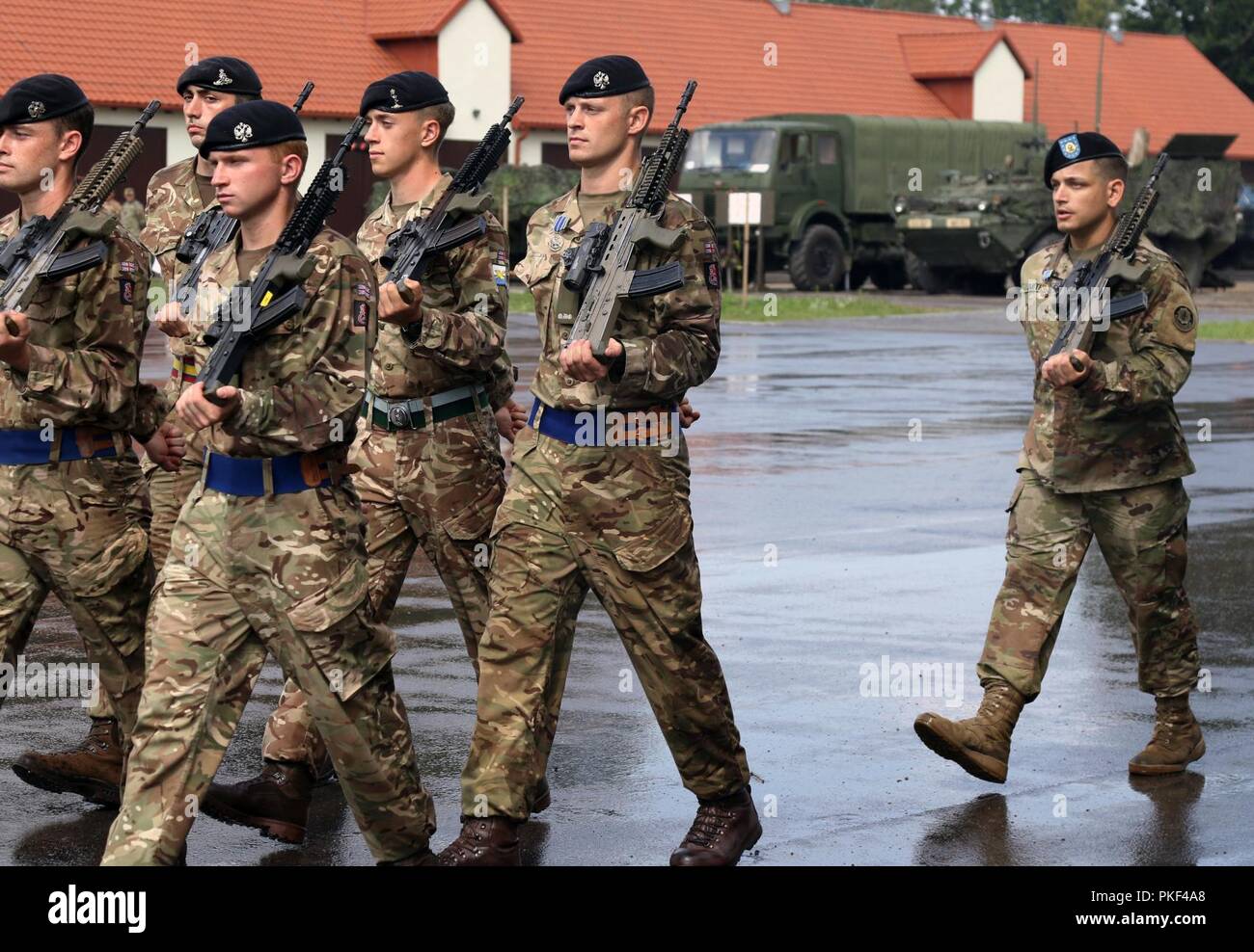 Spc. Timothy Smith, a cavalry scout with 1st Squadron, 2nd Cavalry ...