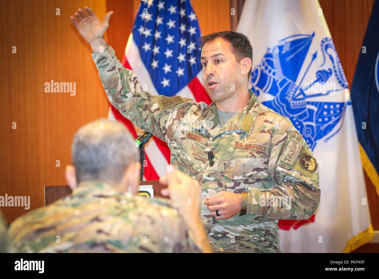 U.S. Air Force Lt. Col. Ulysses Linares, director of operations, 82nd ...