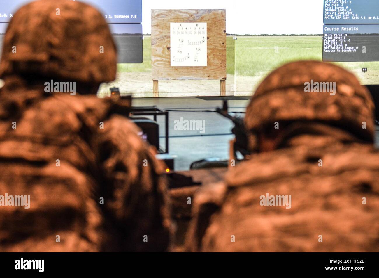 U.S. Army Reserve Troop List Unit Soldiers use an Engagement Skills ...