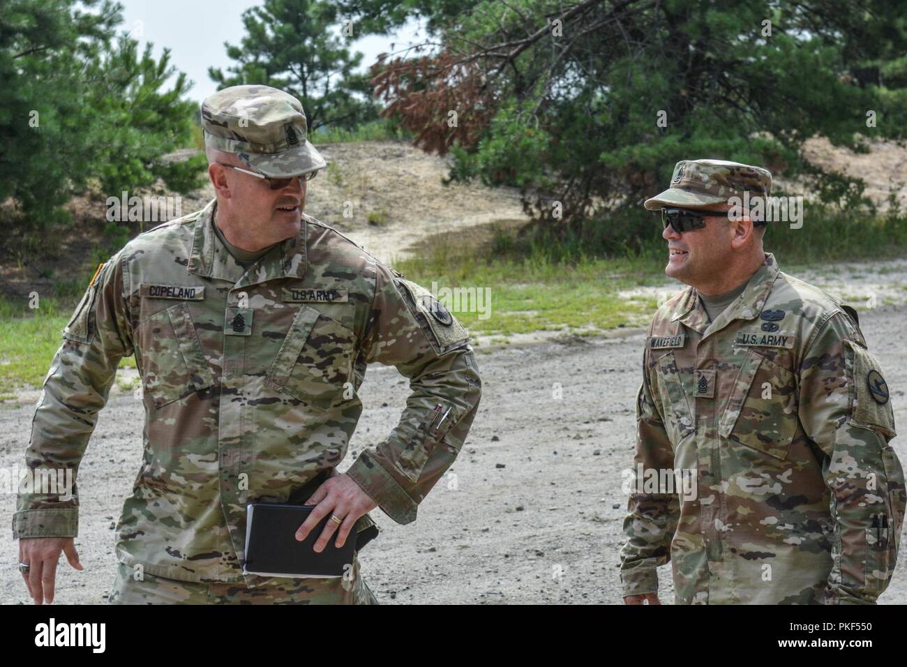 Command Sgt. Maj. Ted L. Copeland, senior enlisted advisor, U.S. Army ...