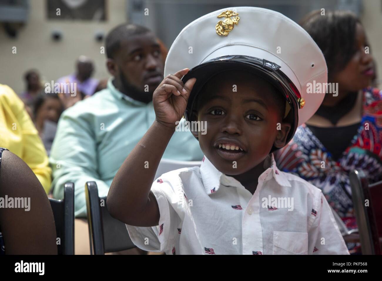 The son of U.S. Marine Corps Master Sgt. Marcus Gold, battalion ...