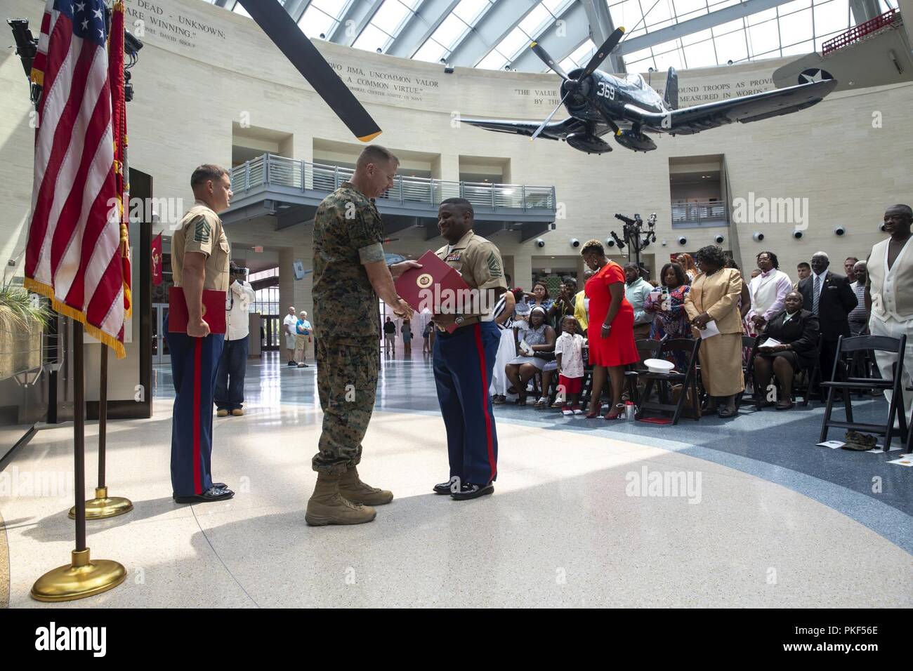 Lt col joel schmidt battalion hi-res stock photography and images - Alamy