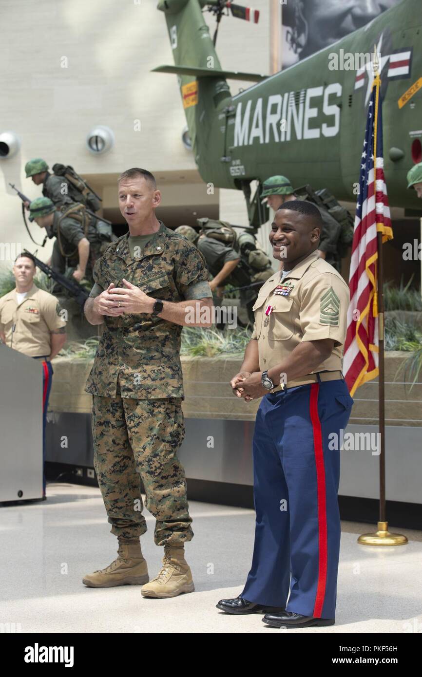 Lt col joel schmidt battalion hi-res stock photography and images - Alamy