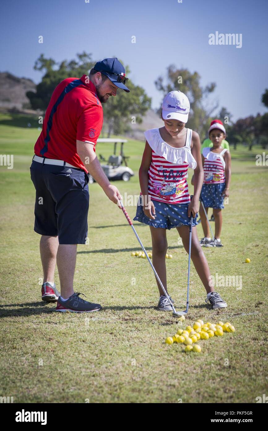 Robert Kaiser, assistant golf professional, Marine Memorial Golf Course ...