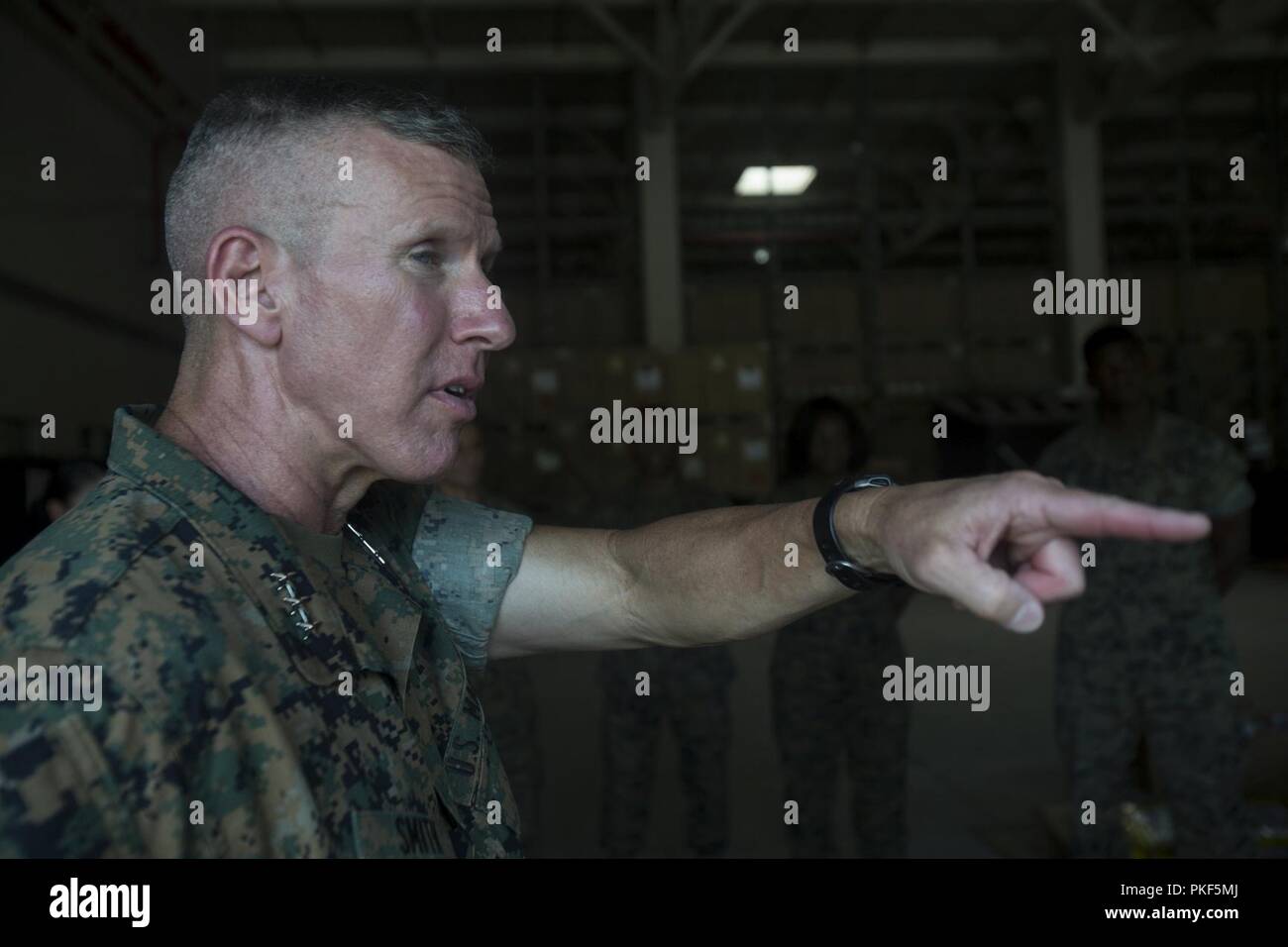 Lt. Gen. Eric Smith, commanding general of III Marine Expeditionary ...
