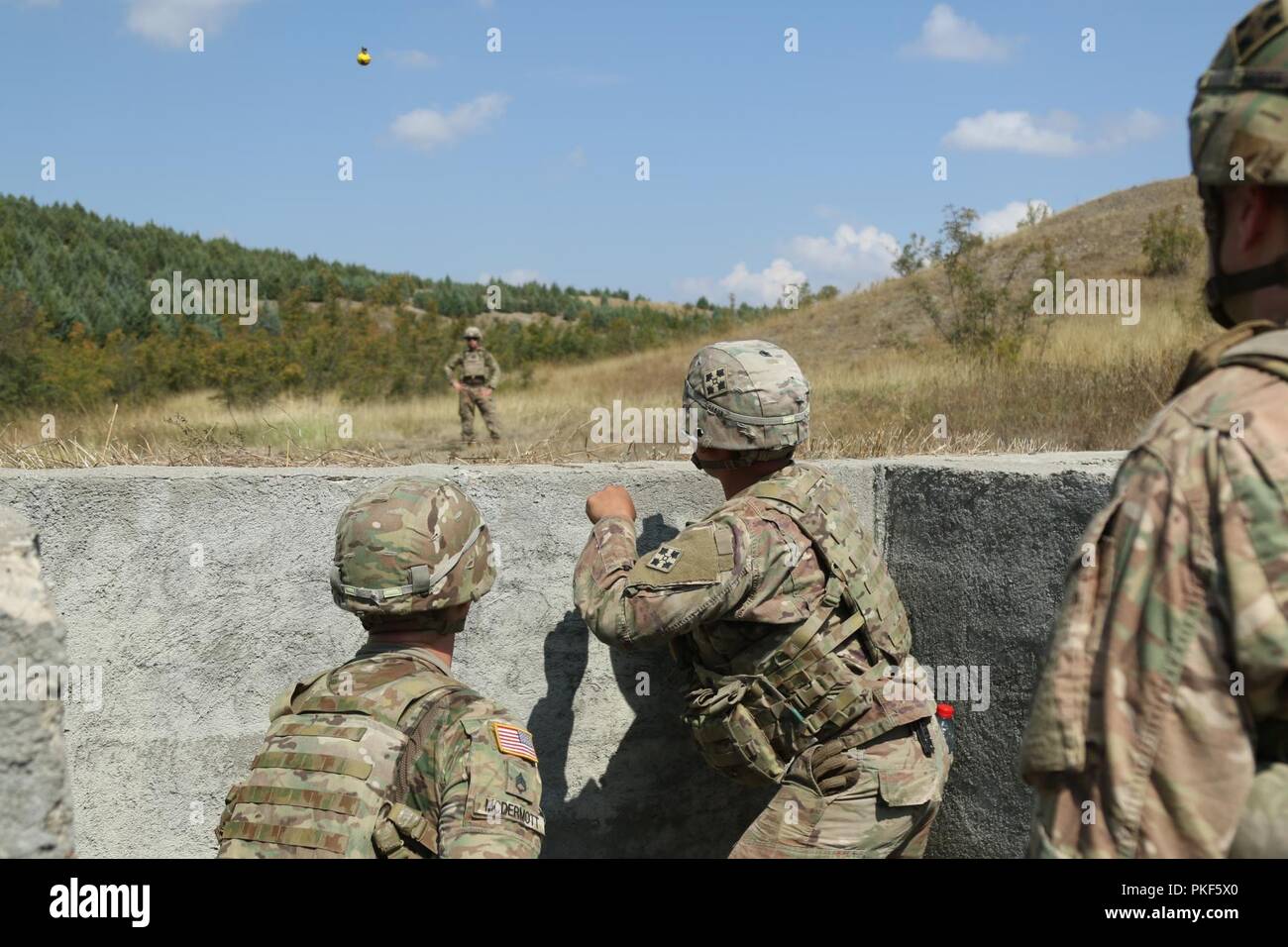 KRIVOLAK TRAINING AREA, Republic of Macedonia – Cavalry Scouts with the ...
