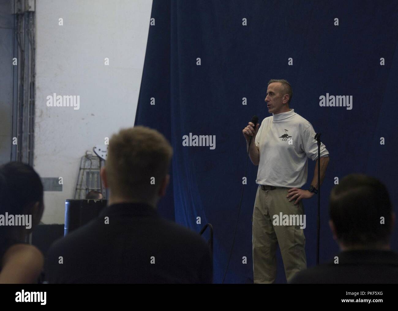 Uss wasp commanding officer hi-res stock photography and images - Alamy