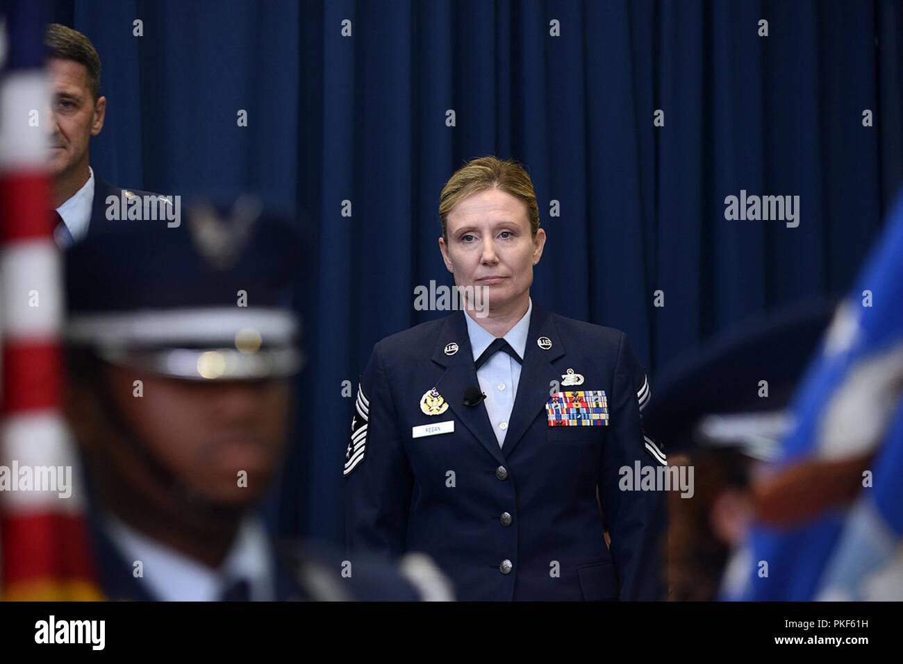 Command Chief Master Sergeant Lorraine F. Regan retired from the Air ...