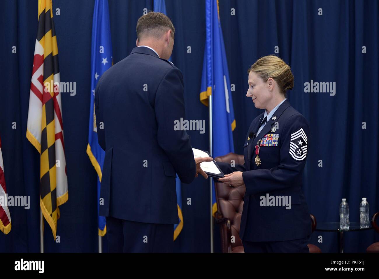 Command Chief Master Sergeant Lorraine F. Regan retired from the Air ...