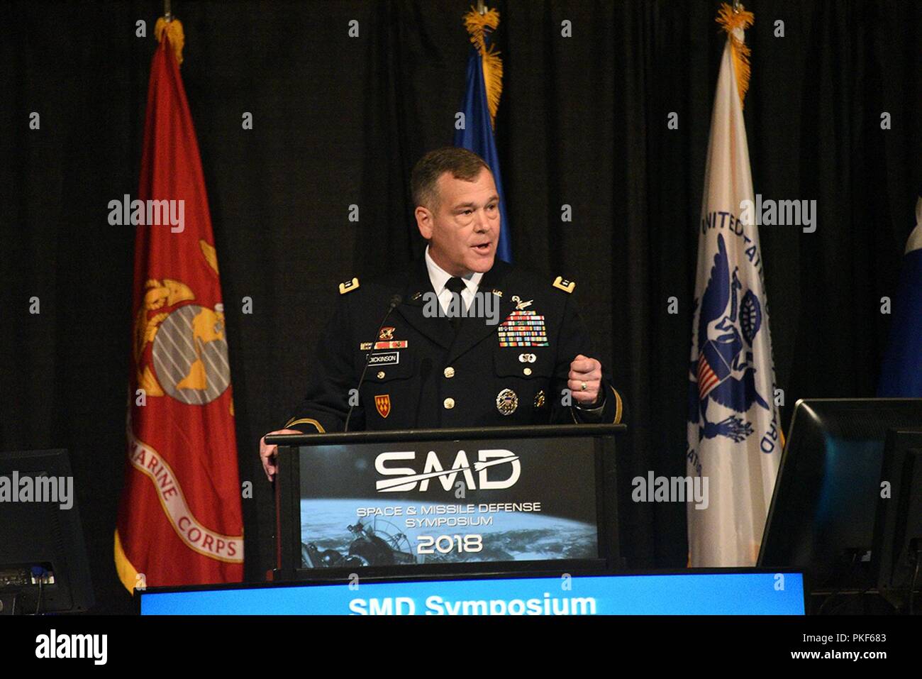 Lt. Gen. James H. Dickinson, U.S. Army Space and Missile Defense ...