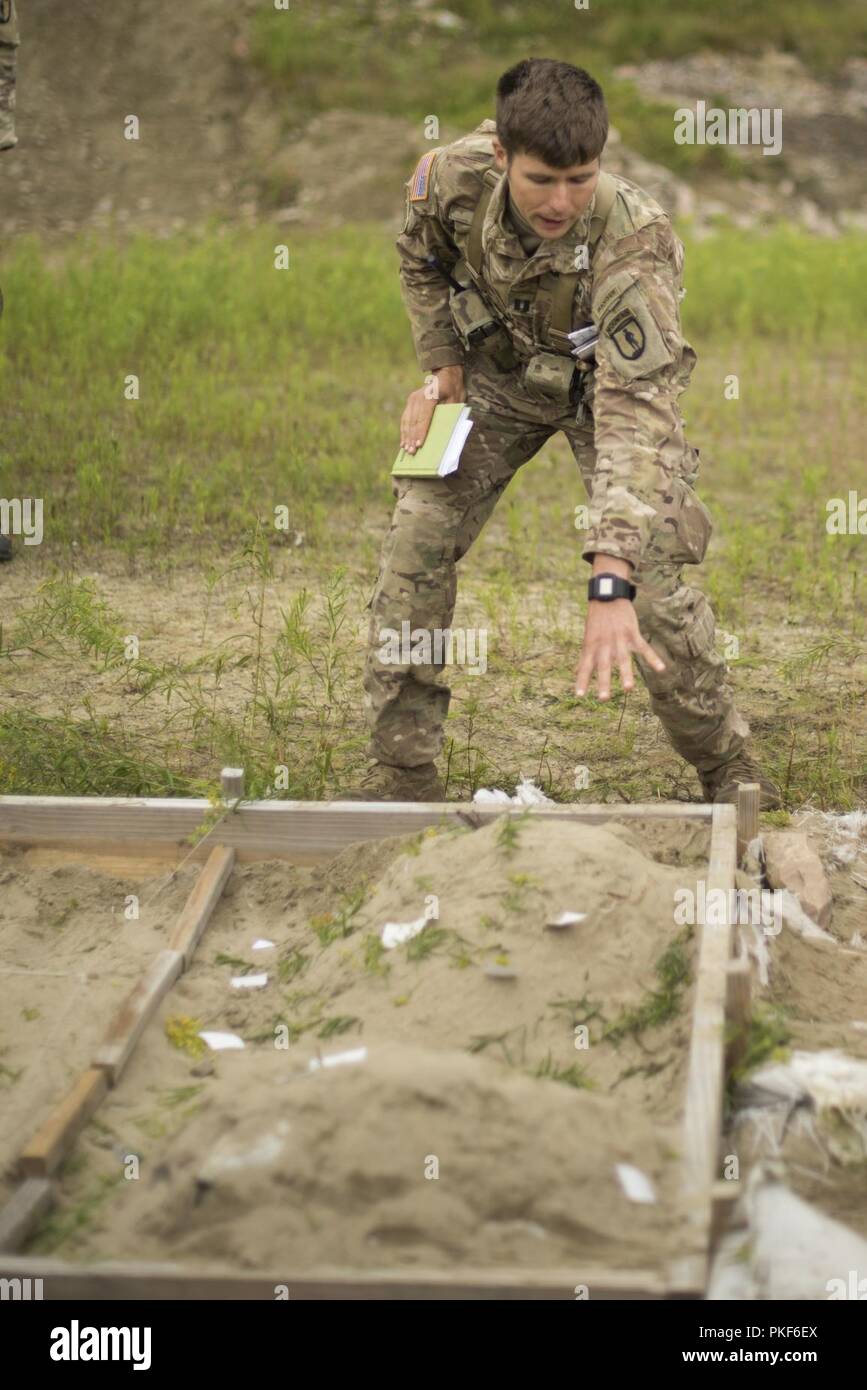 Capt. Nathan Fry, training division chief, Army Mountain Warfare School ...