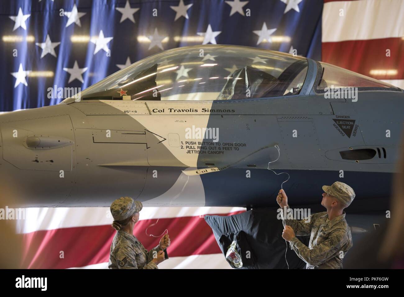 Airmen assigned to the 57th Aircraft Maintenance Squadron Viper ...