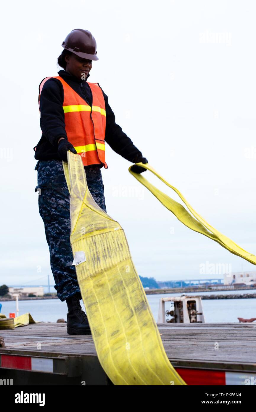 Calif. (Aug. 7, 2018) Boatswain's Mate Seaman Kayla Carter with Navy ...