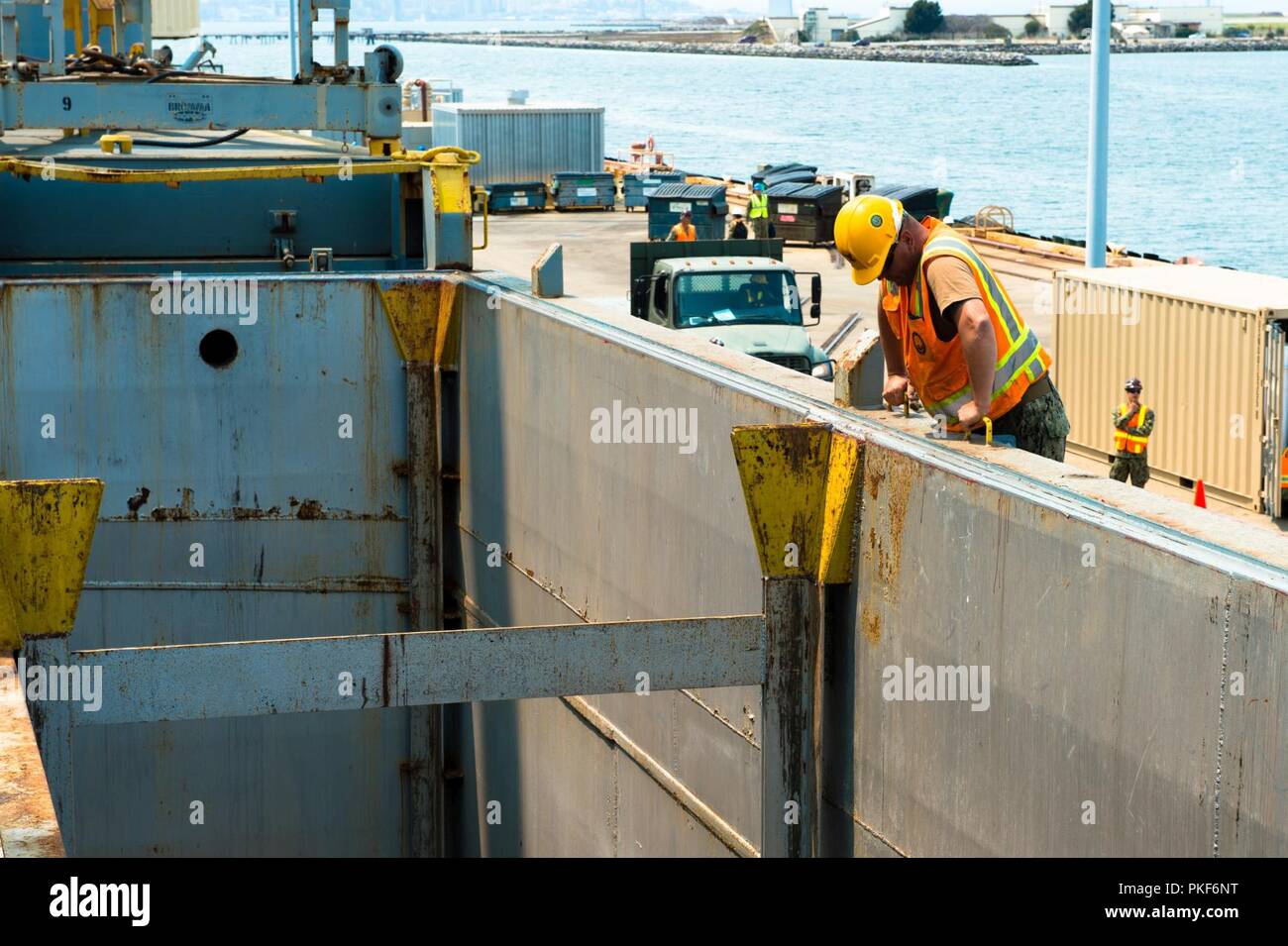 Navy cargo handling battalion nchb 14 hi-res stock photography and ...