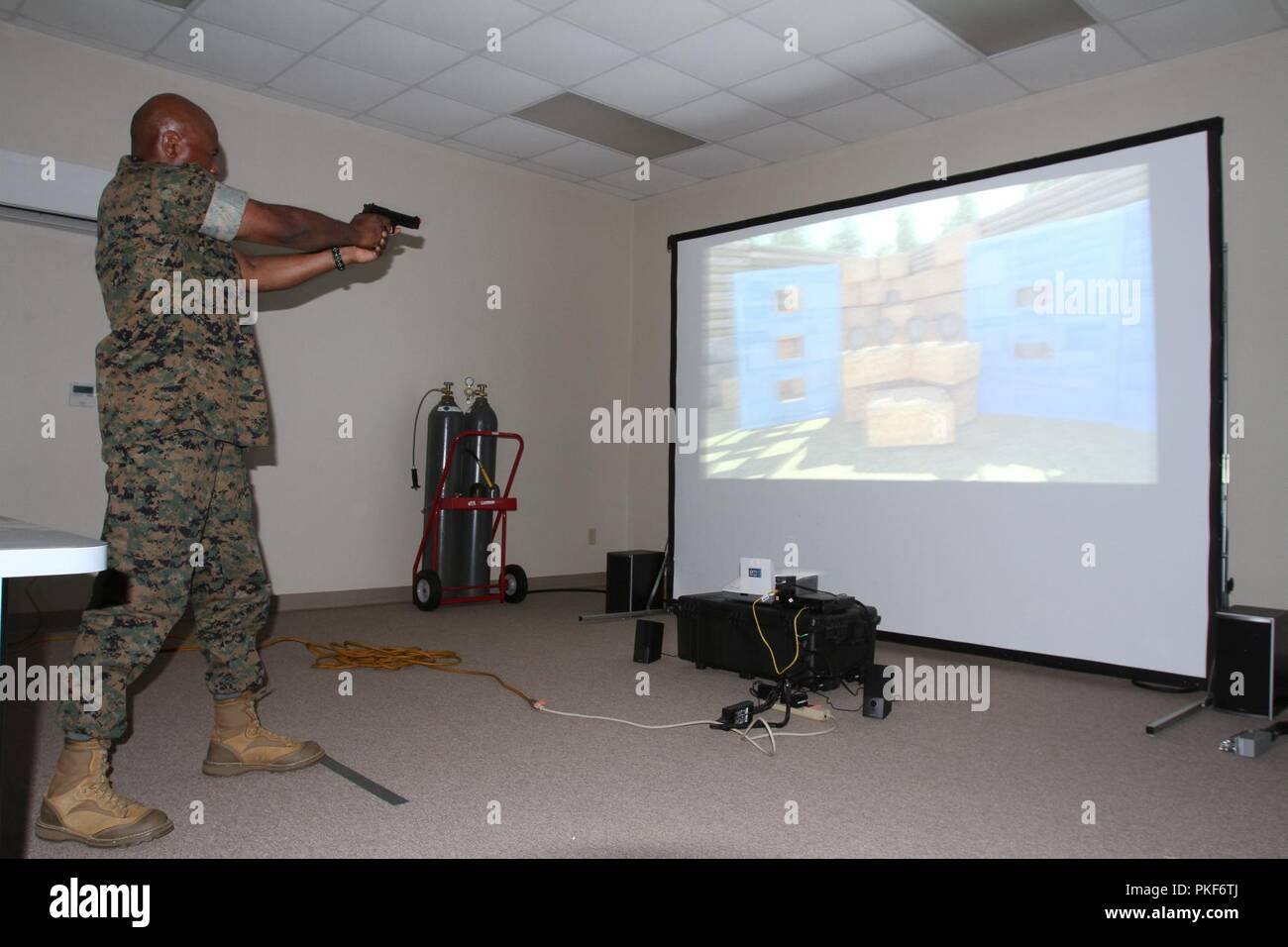 Marine Corps Logistics Base Albany Commanding Officer Col. Alphonso ...