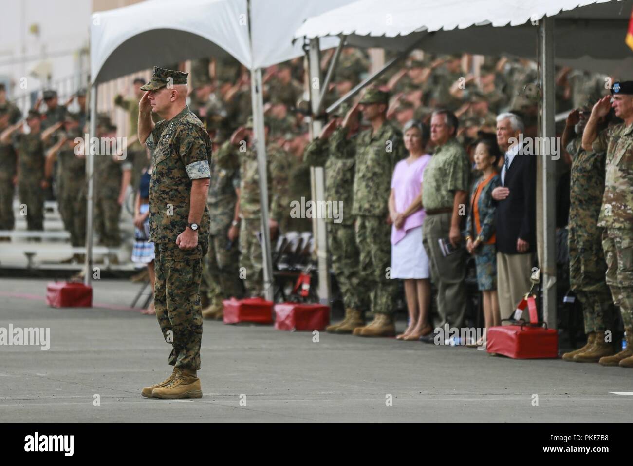 Marforpac commander hi-res stock photography and images - Alamy