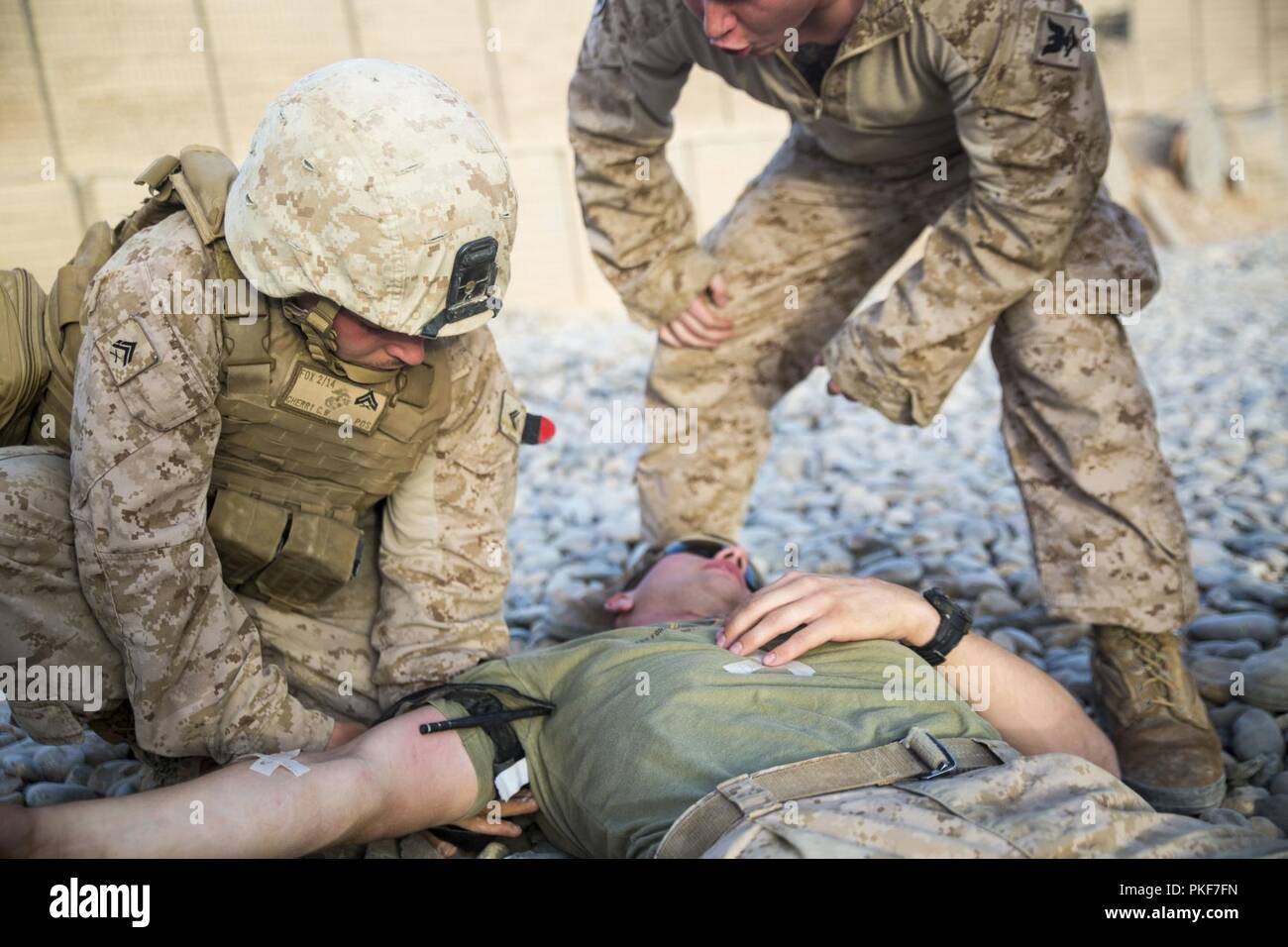 HELMAND PROVINCE, Afghanistan (July 28, 2018) - A U.S. Marine with Task ...