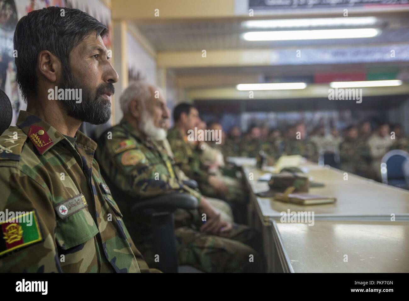 HELMAND PROVINCE, Afghanistan (July 29, 2018) – An Afghan National Army ...